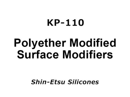 KP-110 | Shin-Etsu Silicone Selection Guide